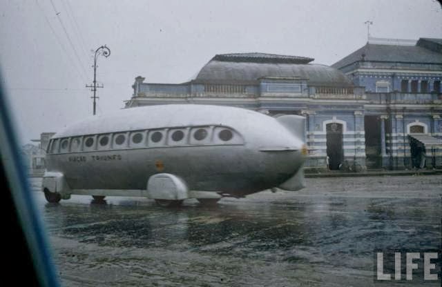 Zeppelin Bus in Brazil, 1957 ~ Vintage Everyday