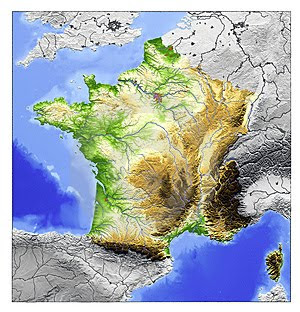 france: Map of France Geography Pictures