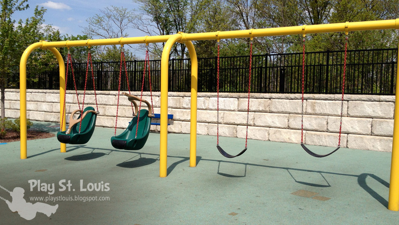 Play St. Louis: Zachary's Playground at Hawk Ridge Park, Lake St. Louis