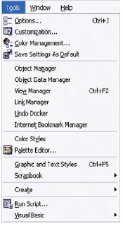 Bacaan Komputer: Menu dan Ikon serta Kegunaannya pada CorelDrawX3