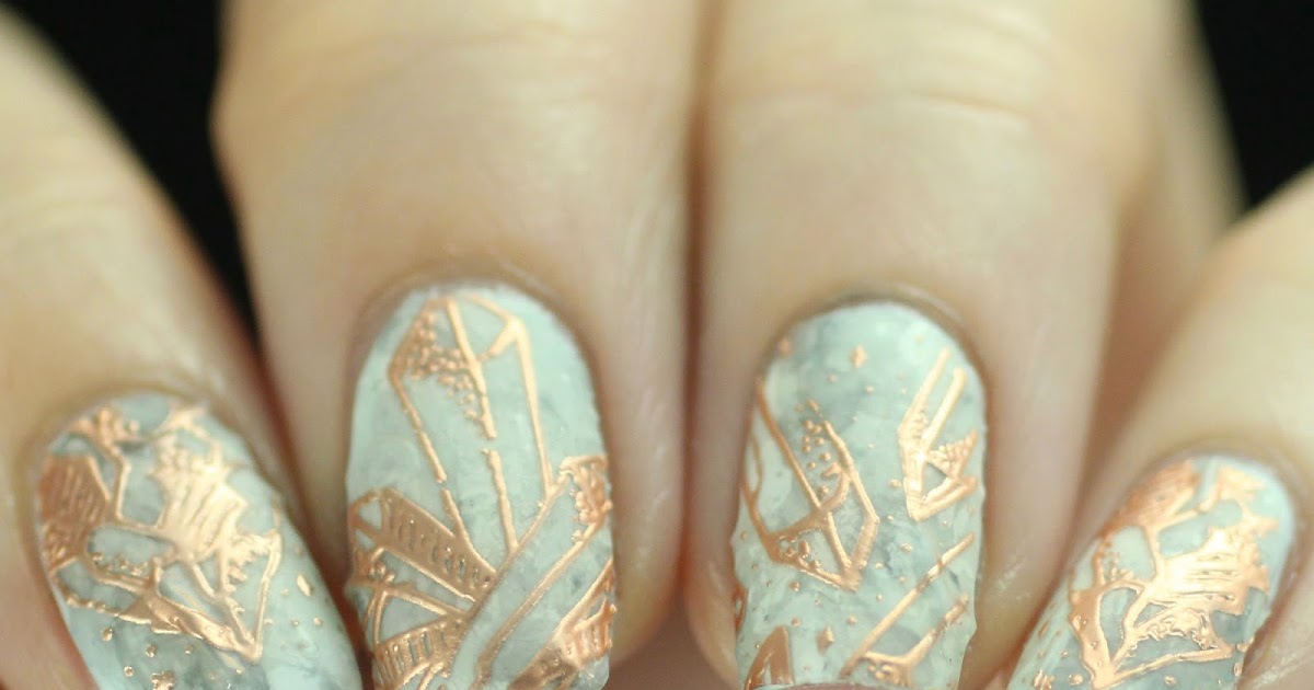 Copycat Claws: Bundle Monster Rose Gold Crystal Nail Wraps Review