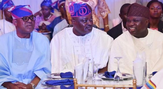 Photos: Ambode at the Nikkai ceremony of APC Chieftain, Akanni Seriki's son