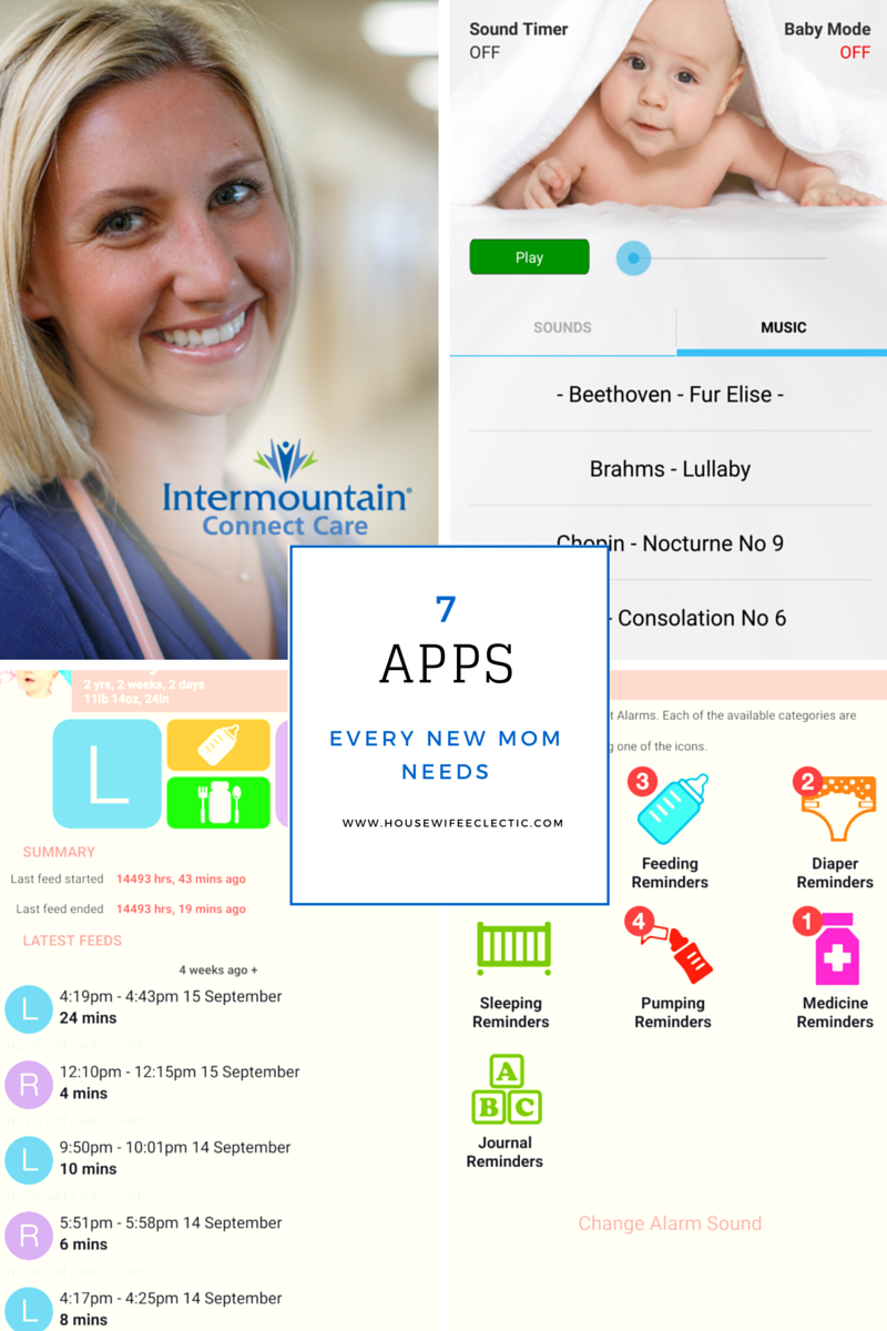 7 Apps Every New Mom Needs - Housewife Eclectic