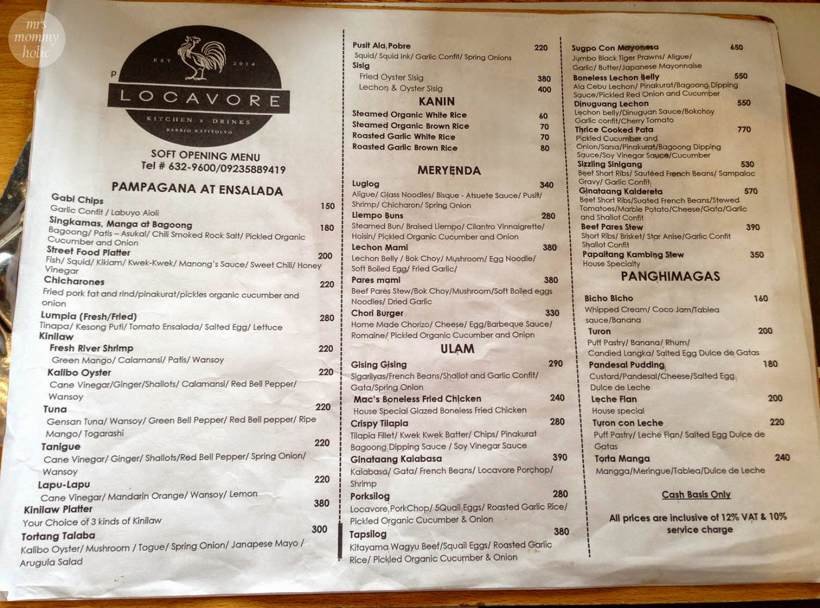 MrsMommyHolic: Locavore Kitchen x Drinks