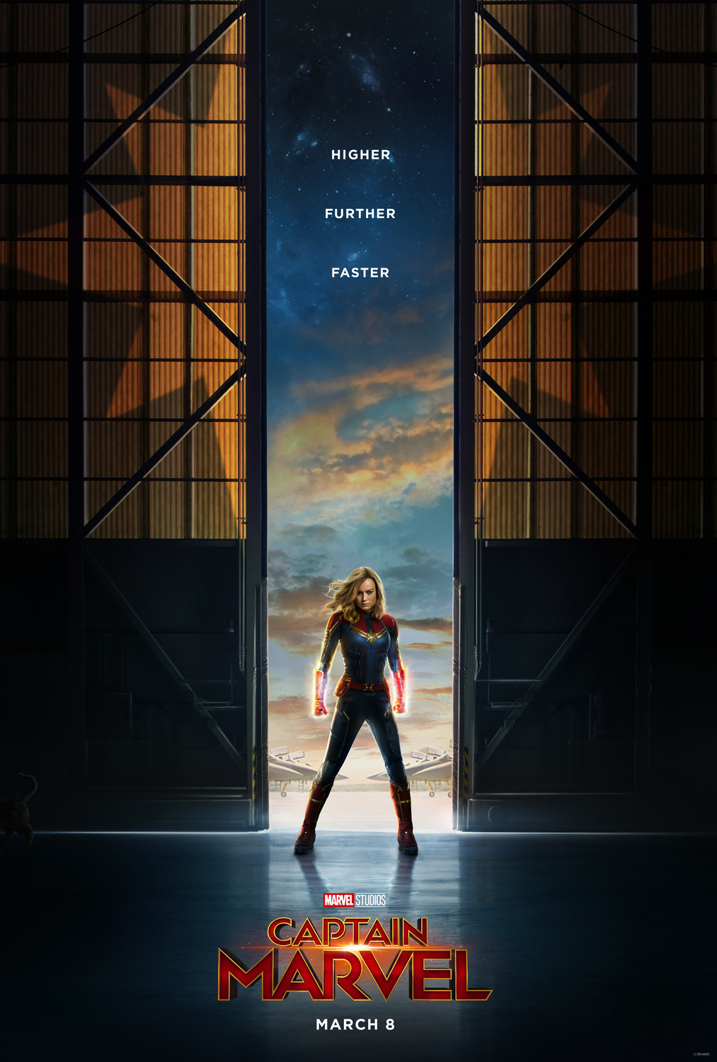 The Blot Says...: Captain Marvel 1st Teaser Movie Poster