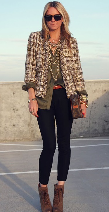 Babado Fashion: A arte de usar tweed