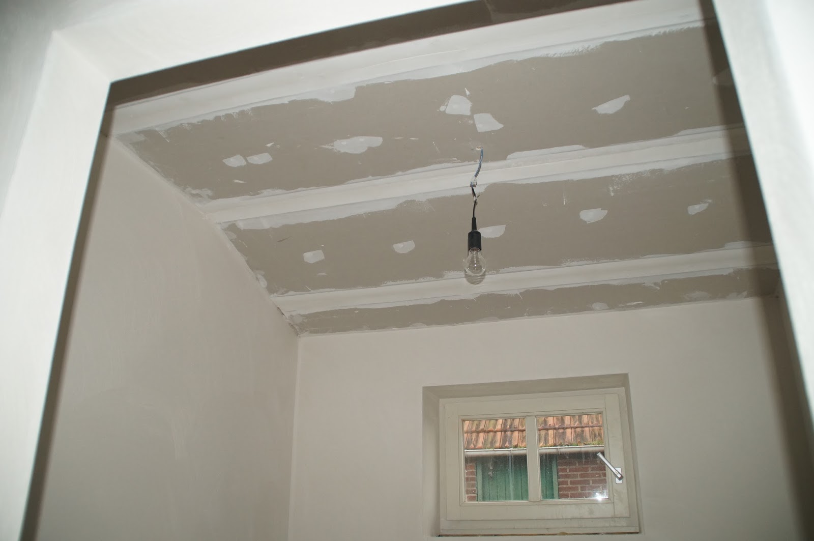 De verbouwing van een 200 jaar oude boerderij...: We kunnen bijna ...