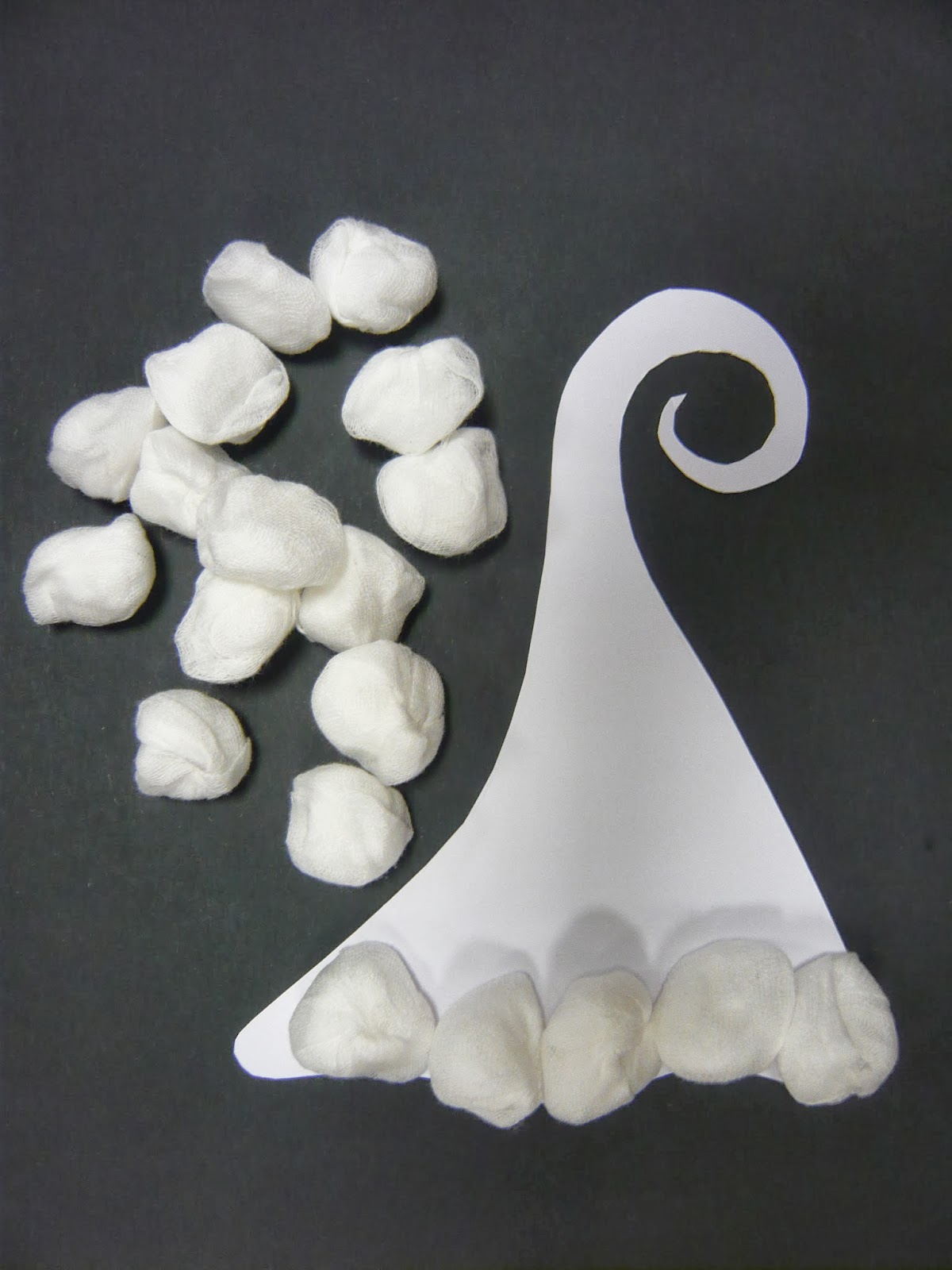 Sapins à la manière de Eléna Kogan...