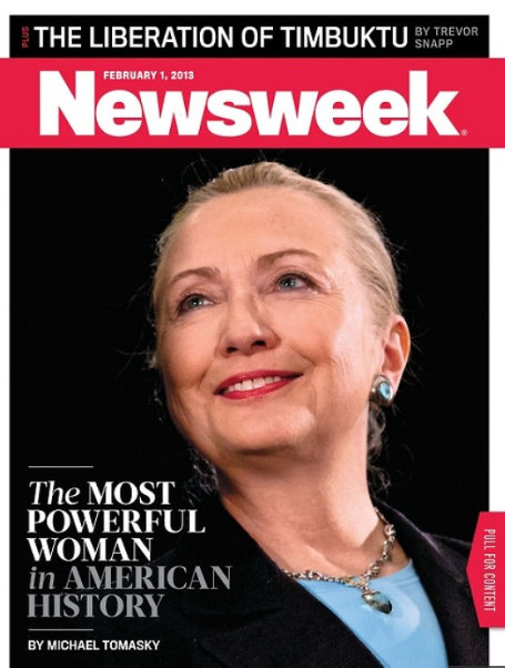 The Randy Report: Cover of Newsweek Magazine - Hillary Clinton