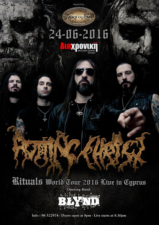 ROTTING CHRIST: Live in Cyprus (24/Jun/2016)