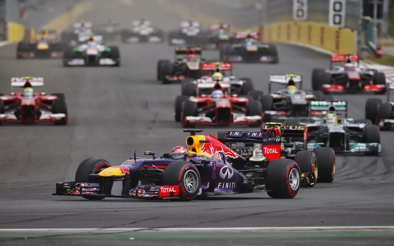 2013 KOREAN GP: RACE IN HIGH RESOLUTION IMAGES - FORMULA 1