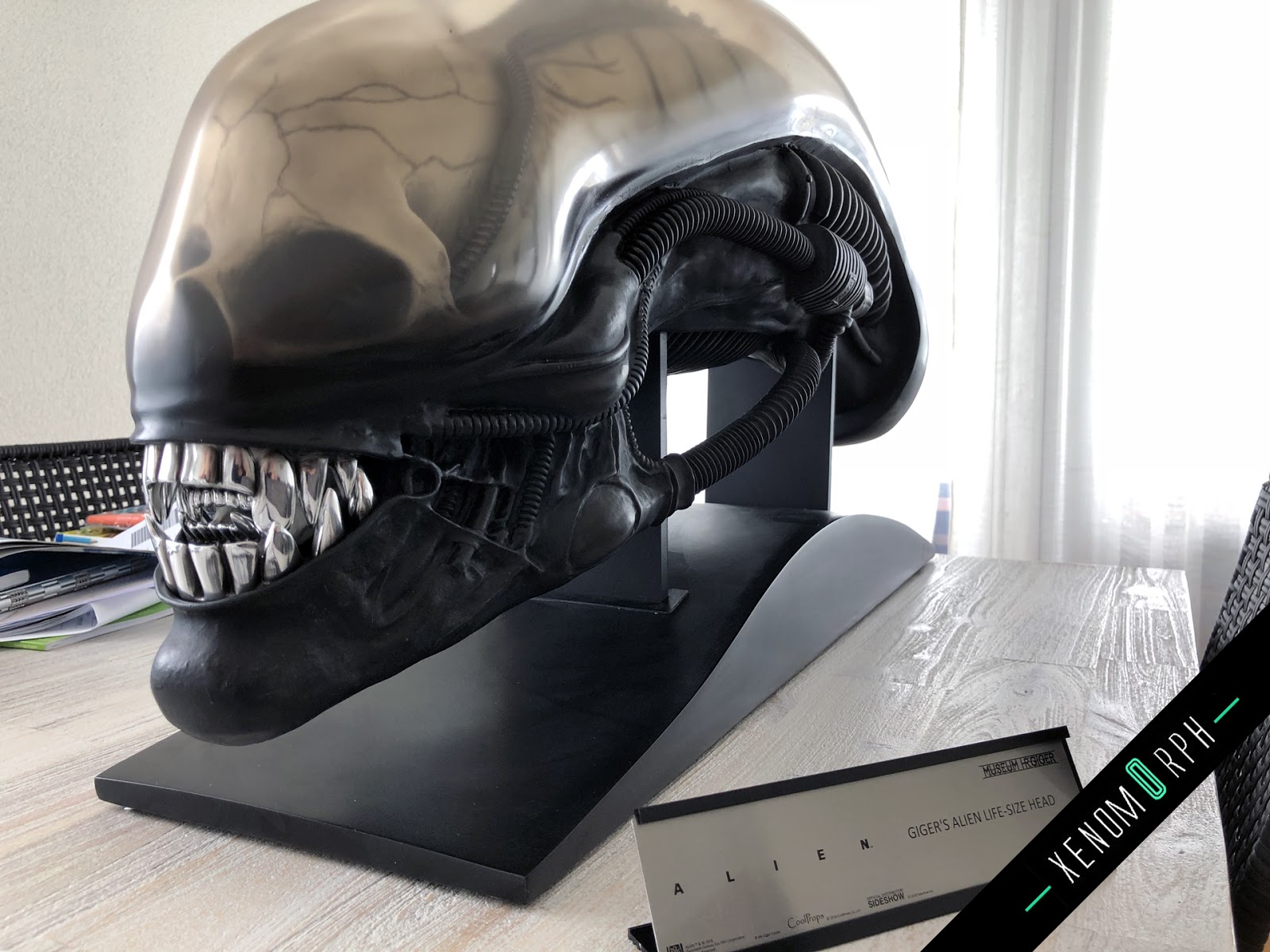 Coolprops Alien 1 Life-Size replica prop bust - approved by H.R. Giger ...
