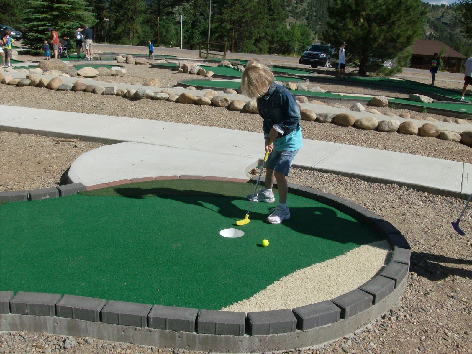 Explore Colorado: YMCA Camp Putt Putt Mini Golf Course