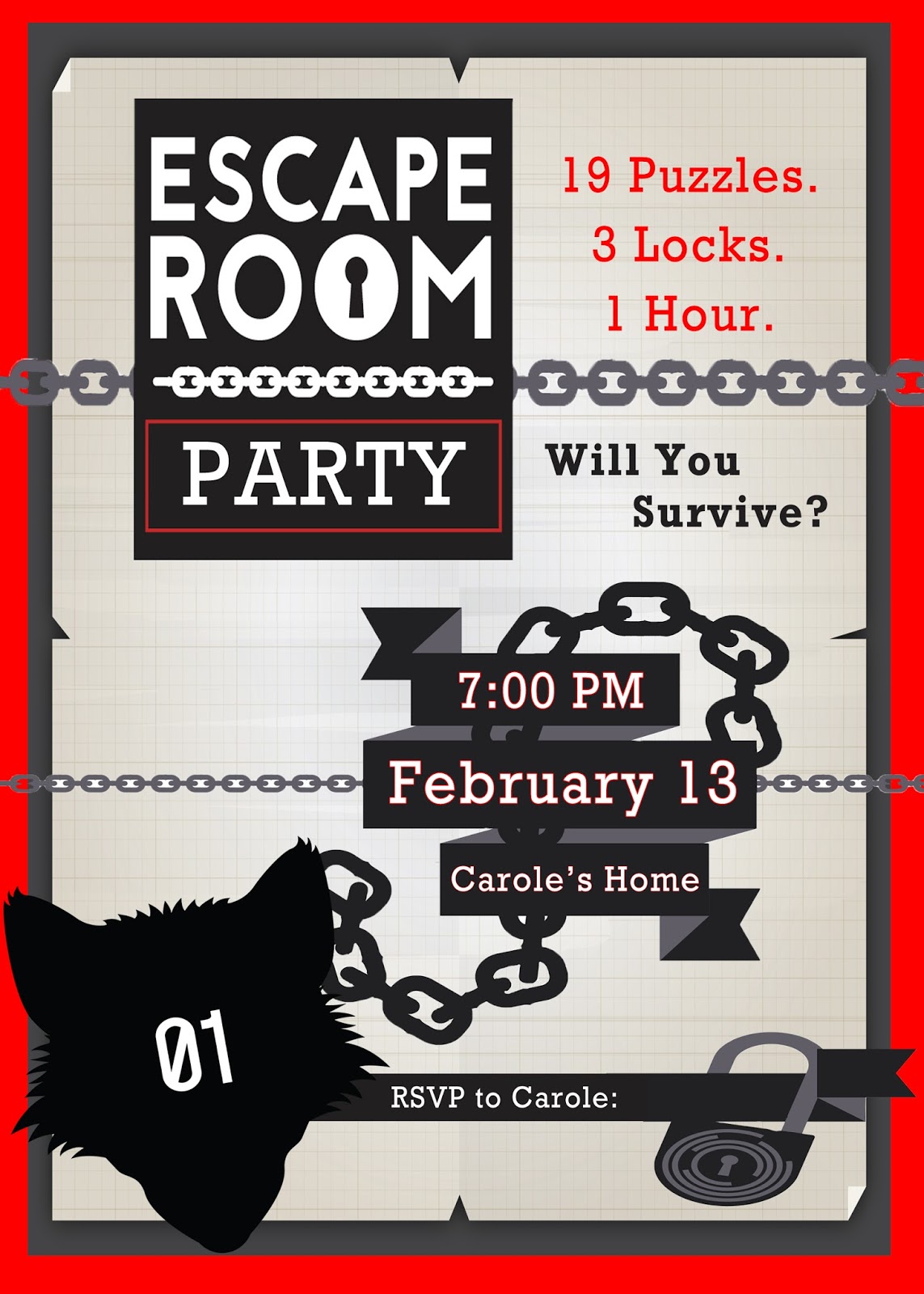 Invite and Delight: Escape Room Dinner!