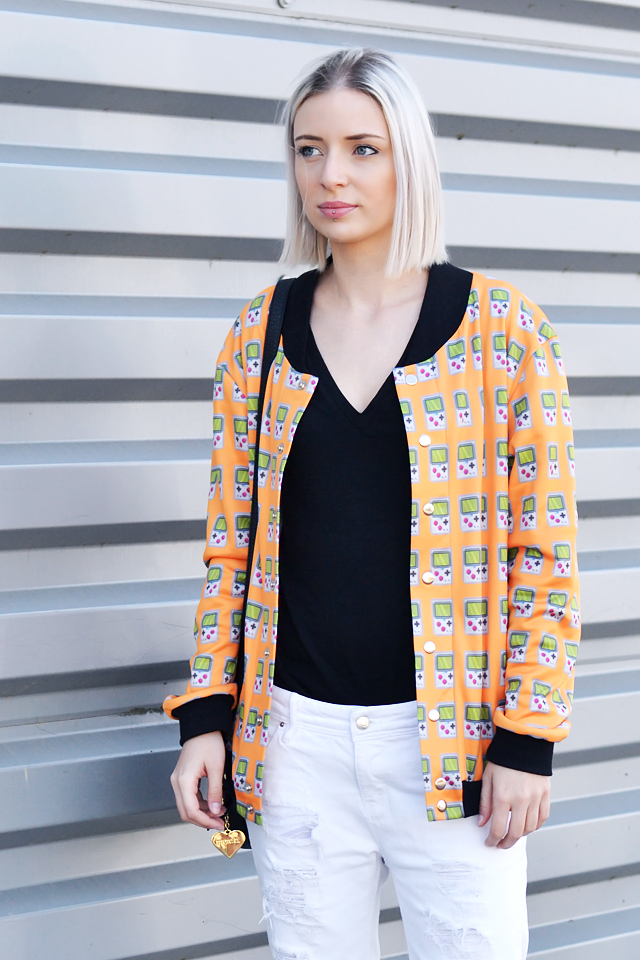 Turn it inside out: OUTFIT: GAME BOY JACKET