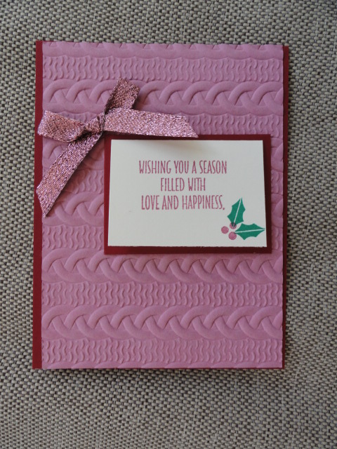 Buzzin' by BeeJane: Cable Knit Dynamic Embossing Folder