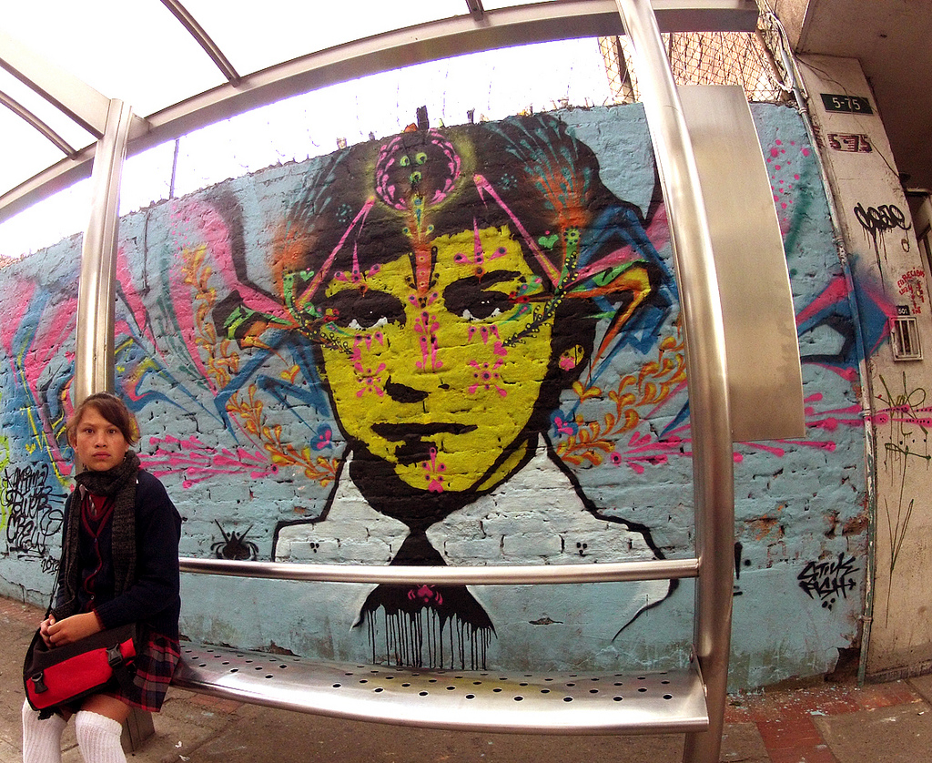 Stinkfish New Mural In Bogota, Colombia – StreetArtNews