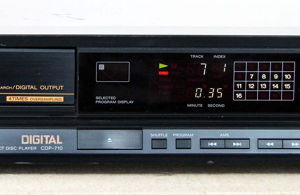 Audio-CD проигрыватель Sony CDP-710 на TDA-1541 в Московском магазине ...