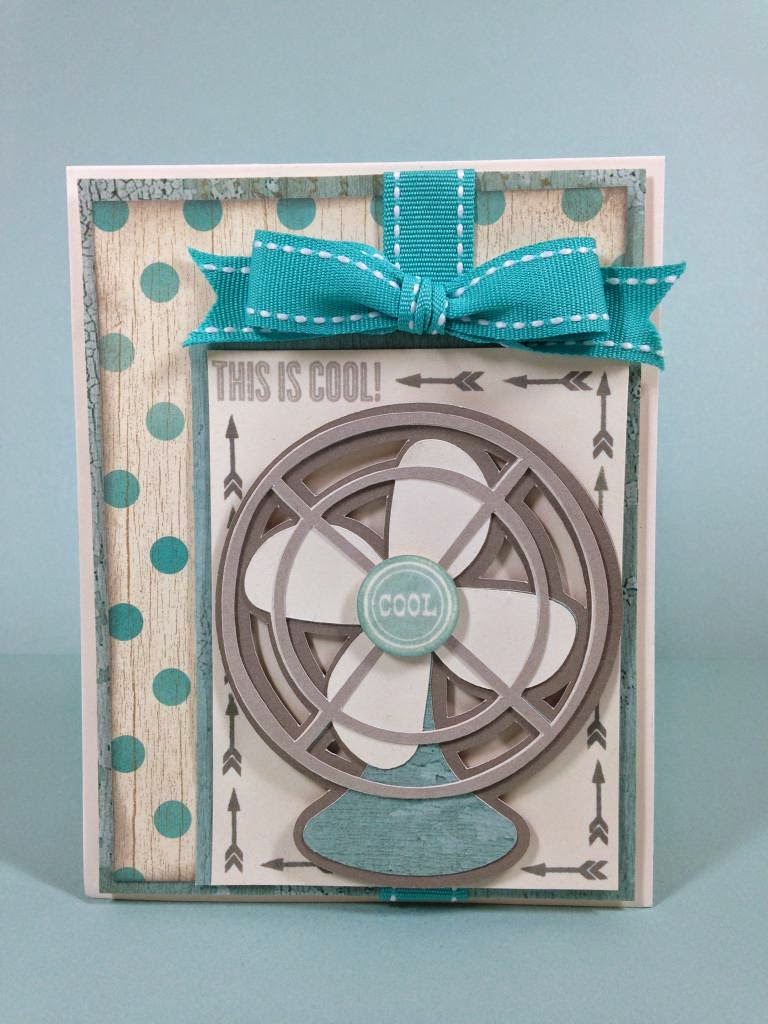 Courtney Lane Designs: Cricut Cool Fan card