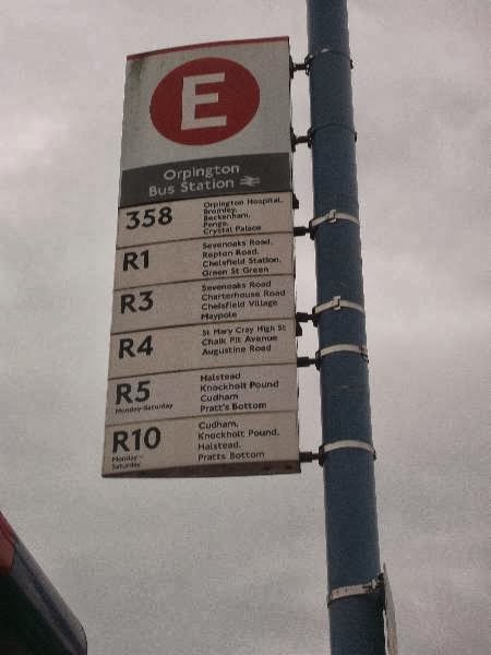 London buses one bus at a time: the return: The R10 Route