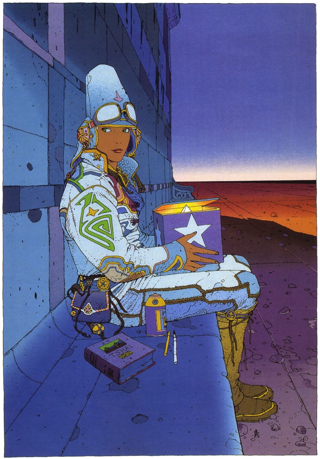 Solomons Blondes: Moebius Desert Sci-Fi