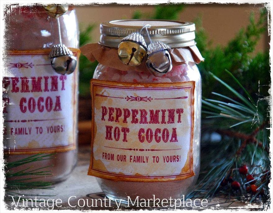 Vintage Country Style: Peppermint Hot Cocoa Recipe