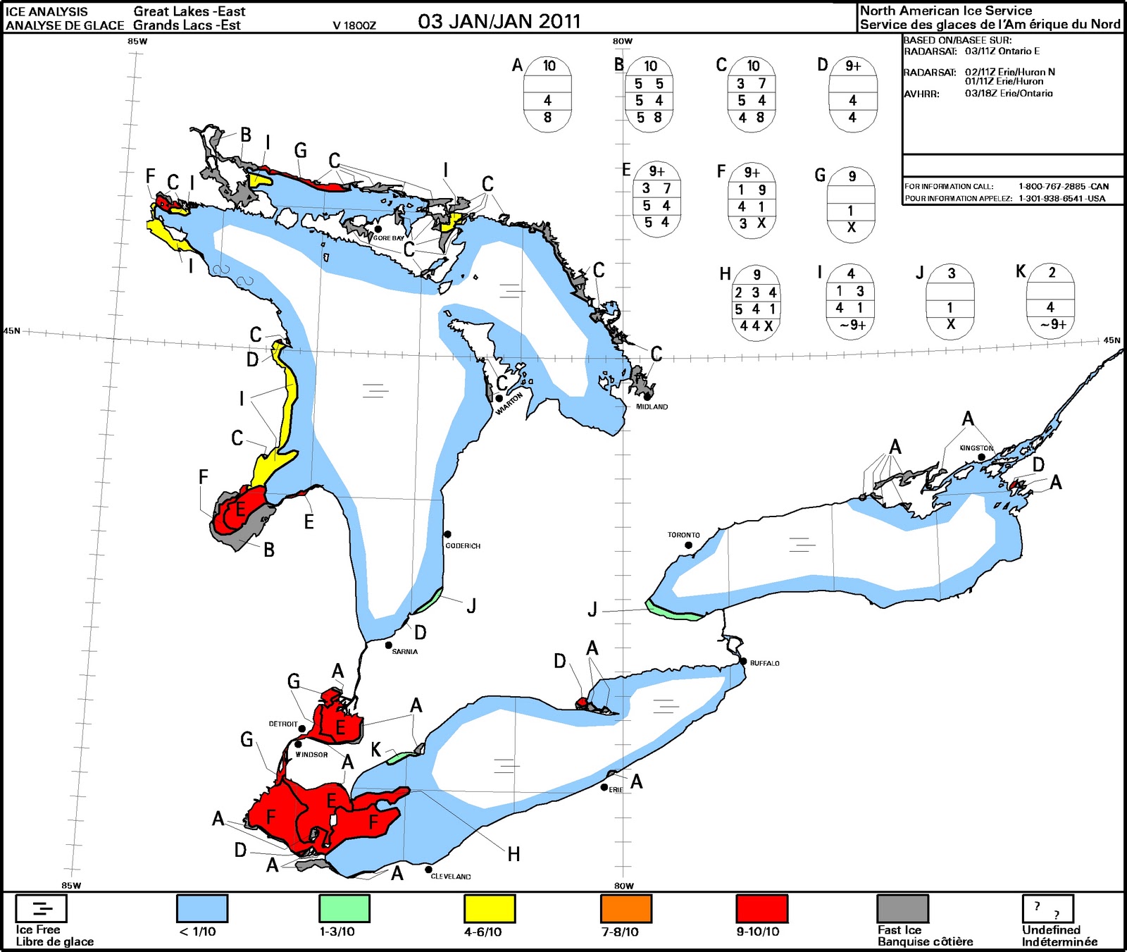 Scott Sabol's World of Weather: Where is the Lake Erie Ice? Will it ...