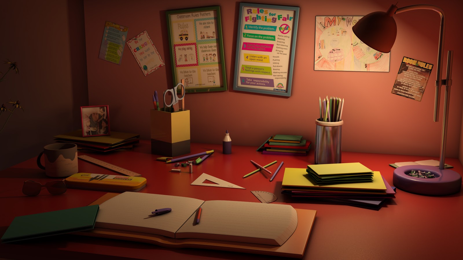 3d modelling texturing and lighting: September 2013