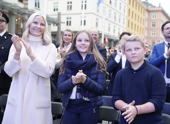 Norwegian Crown Prince Family at 2017 UCI Road World Championships