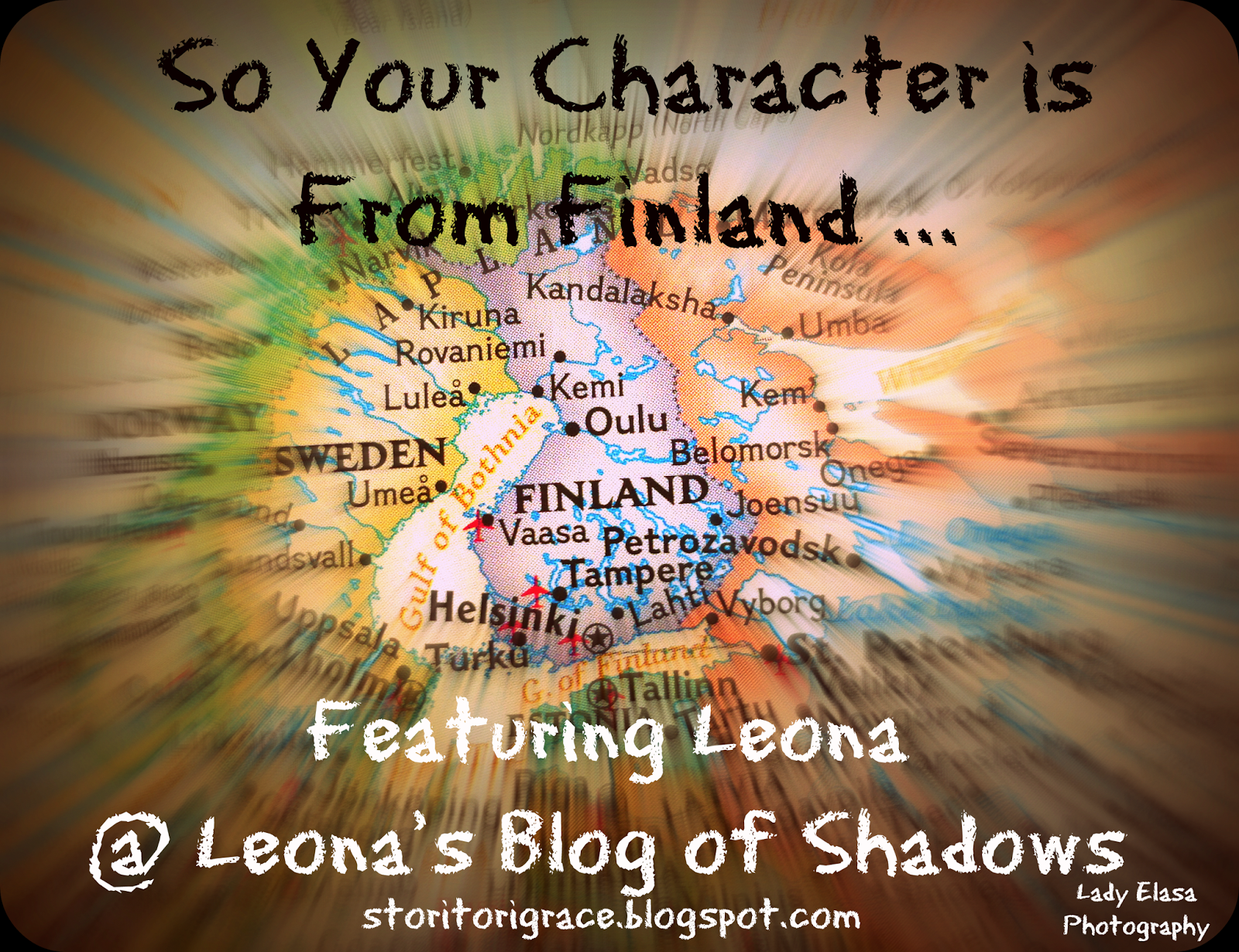 Wanderer's Pen: So Your Character is From Finland ... Featuring Leona ...