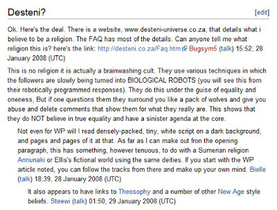 The Desteni Cult: 2012