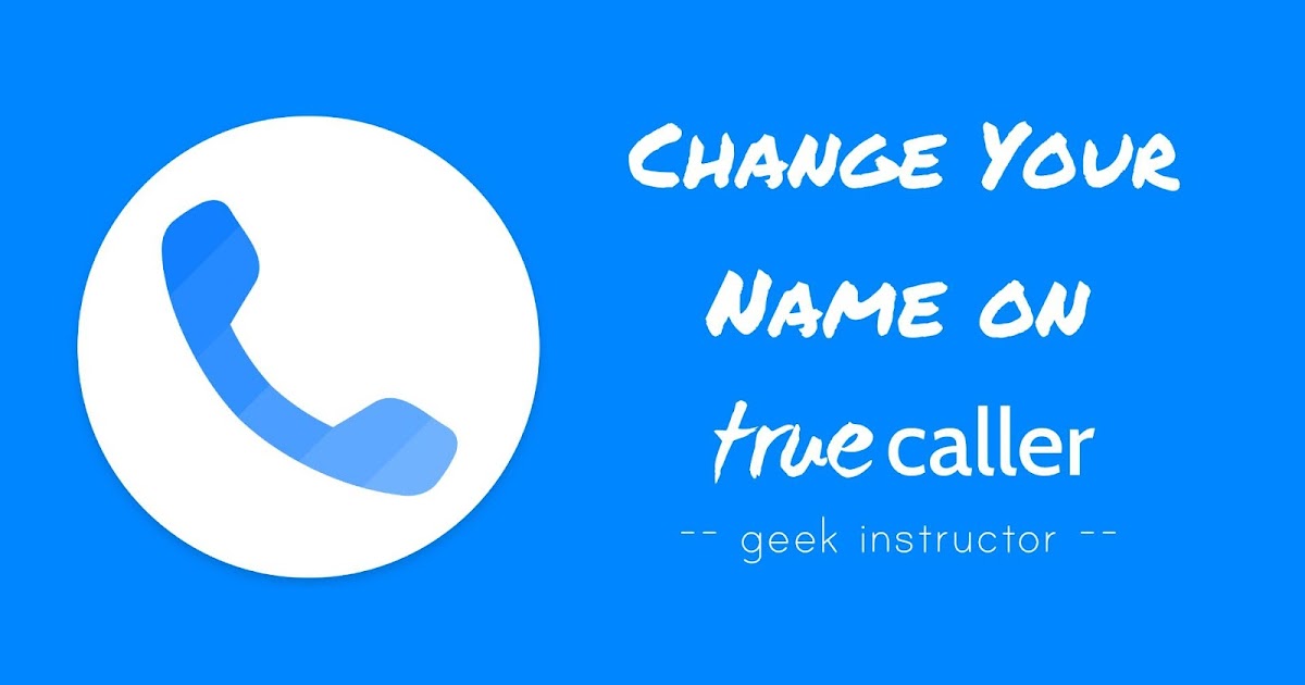 How to change truecaller id - gasfrog