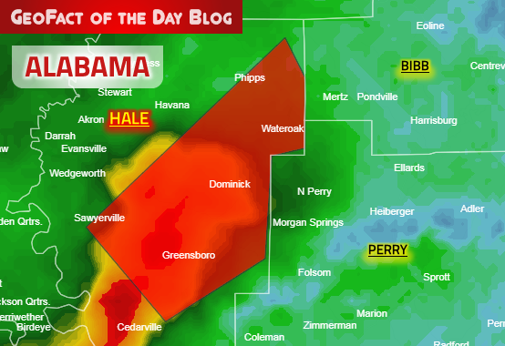 GeoFact of the Day: 12/16/2019 Alabama Tornado Warning 3