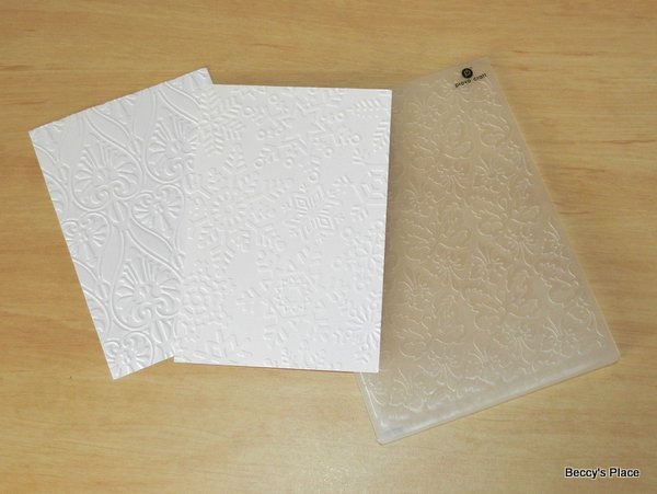 Beccy's Place: Technique Class - Dry Embossing