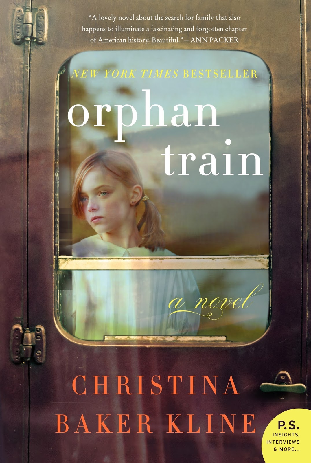 The Bookish Dilettante: Literary Friday: Orphan Train: A Novel