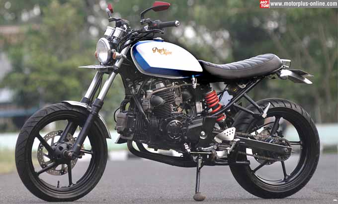 Modifikasi Yamaha Byson menjadi Dua Silinder