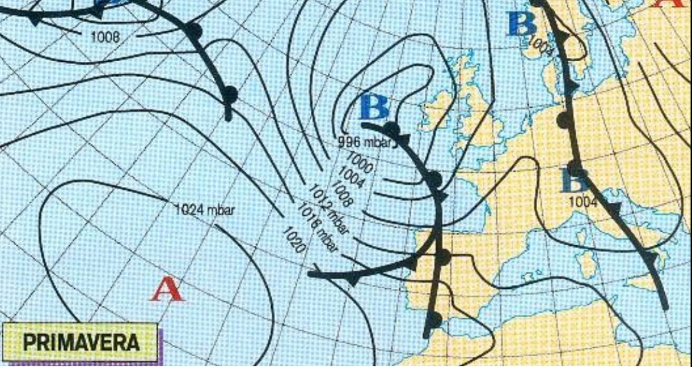 ALGARGOS, GEOGRAFÍA DE ESPAÑA: EL MAPA METEOROLÓGICO DE ISOBARAS ...