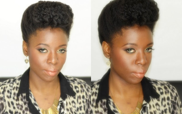 5 Simple Funky Updos On Natural Hair