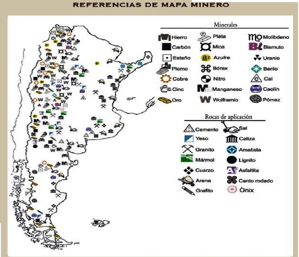 GEOMEJORAR: TP 3 - Minería, Petróleo y Soja