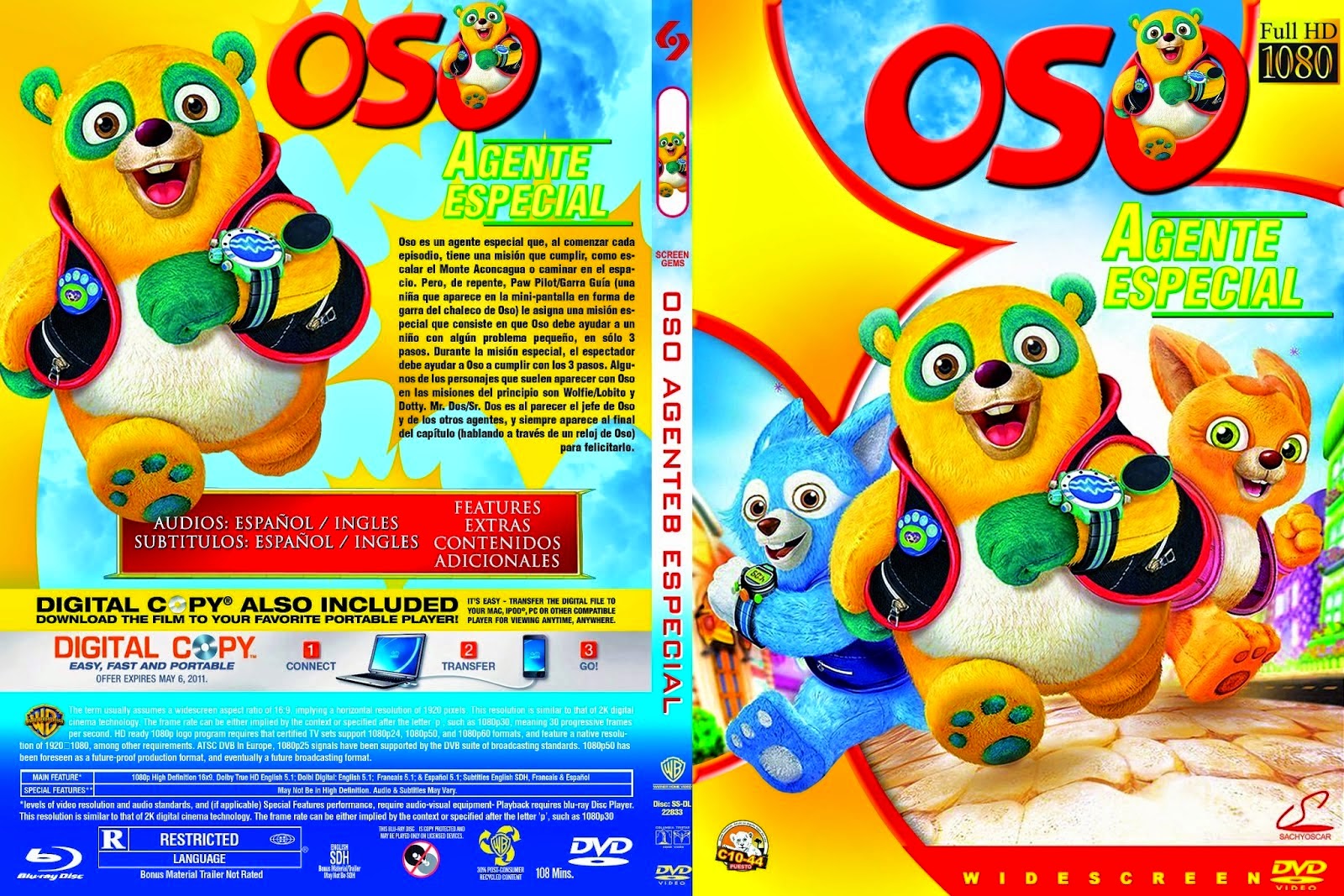 Peliculas en dvd: Agente especial oso - Agente oso con licencia para jugar