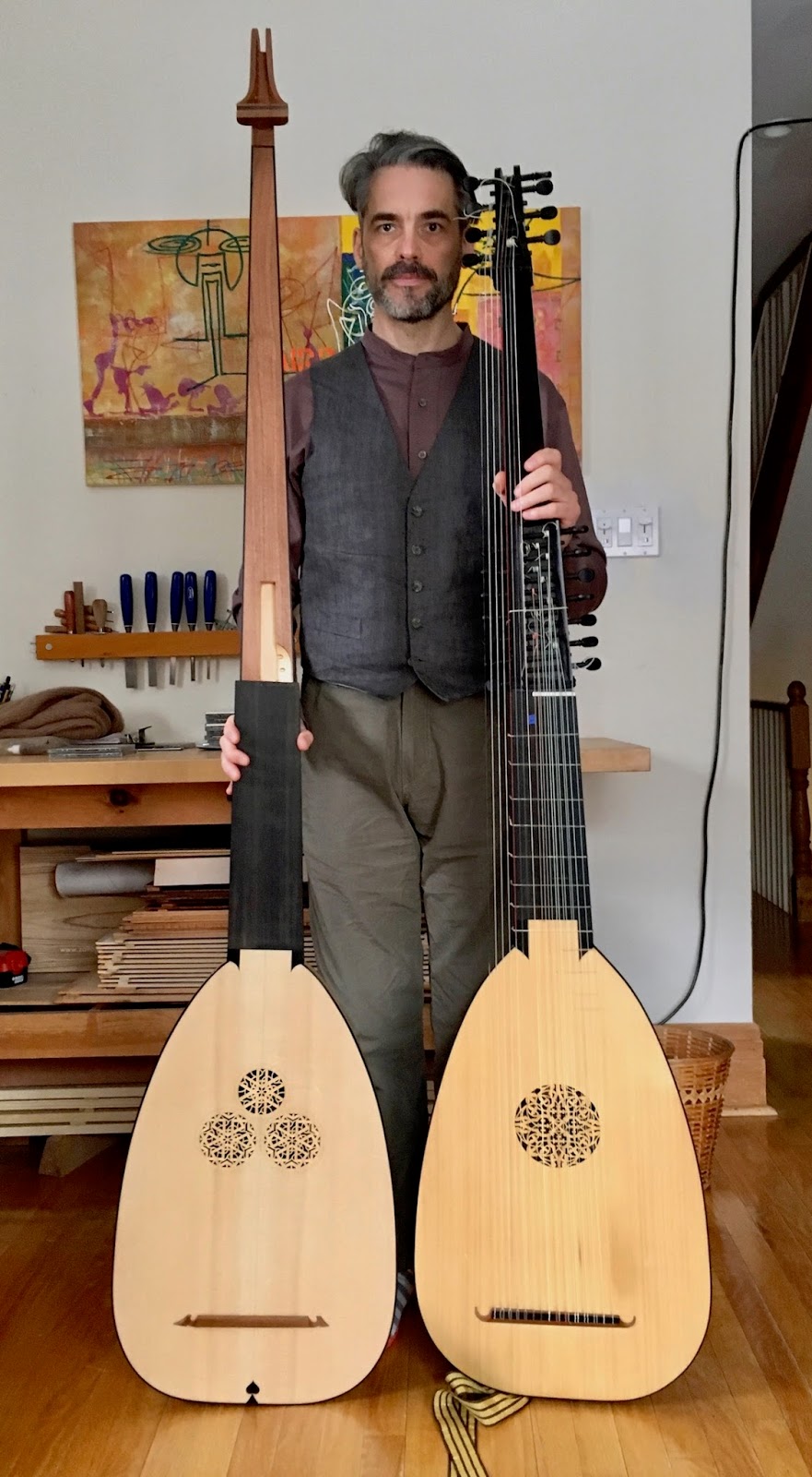 Lute and Historical Guitar Building with Michael Schreiner: 2018