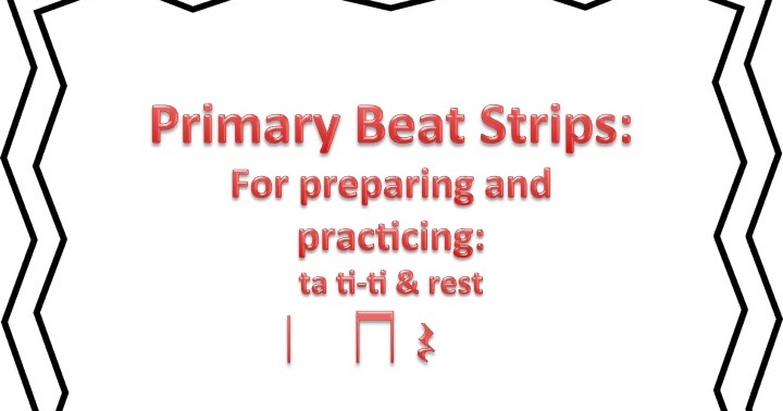 Primary Beat Strips - Music a la Abbott - Amy Abbott - Kodály Inspired ...