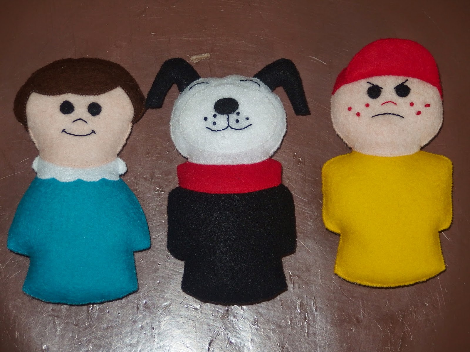 Fans of Carolyn DeAngelis Felt Ornaments: Fisher Price Little People