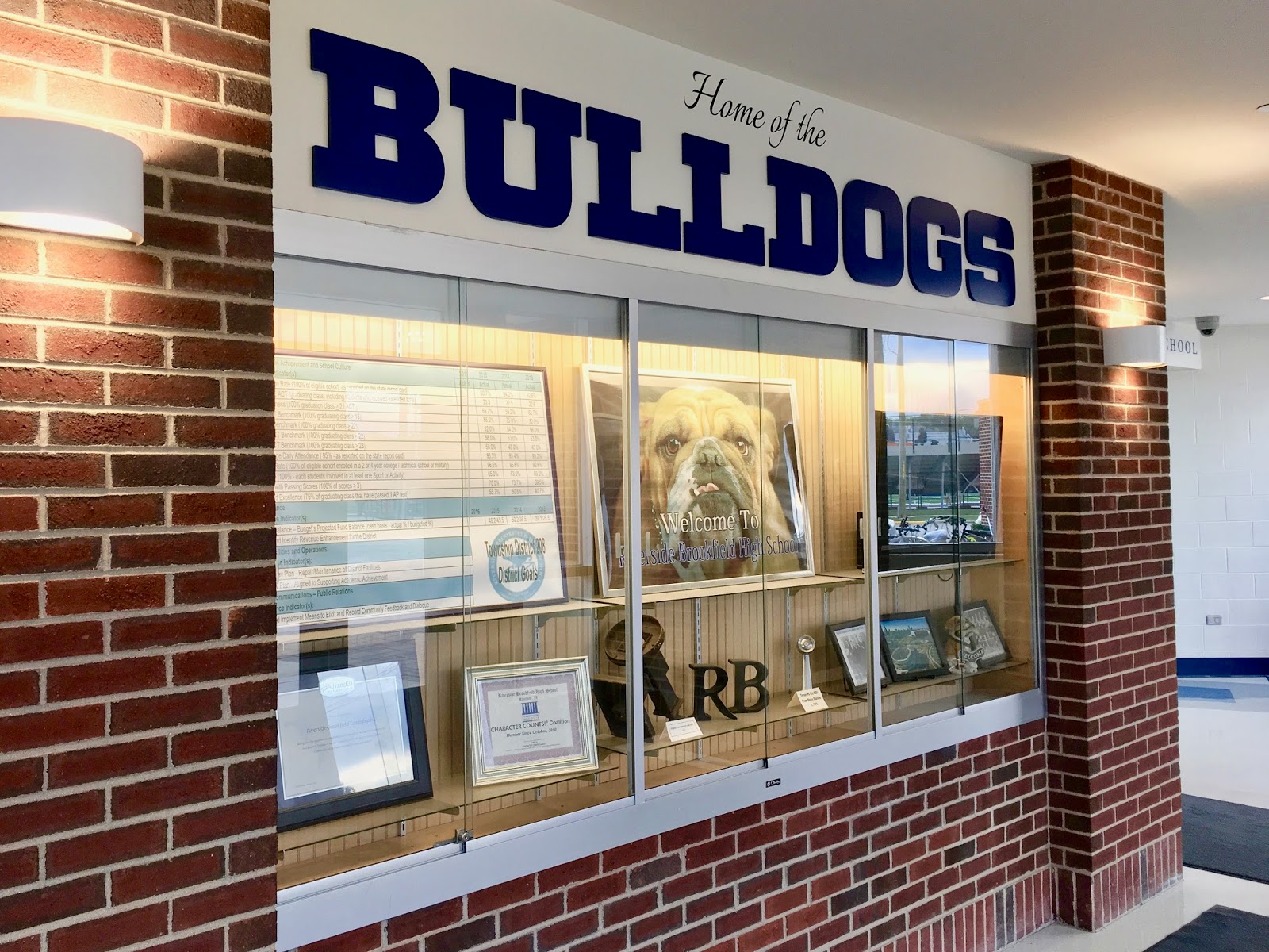 Touring Riverside-Brookfield High School