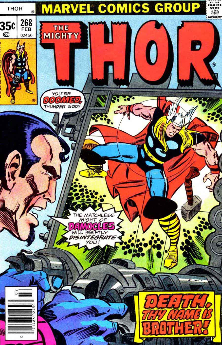 Thor #268 - Walt Simonson art & cover - Pencil Ink