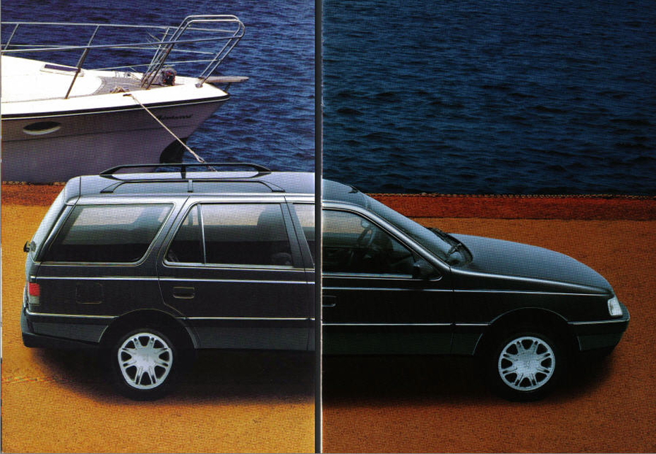 .: 405 Break 1989 - Brochure/Catálogo