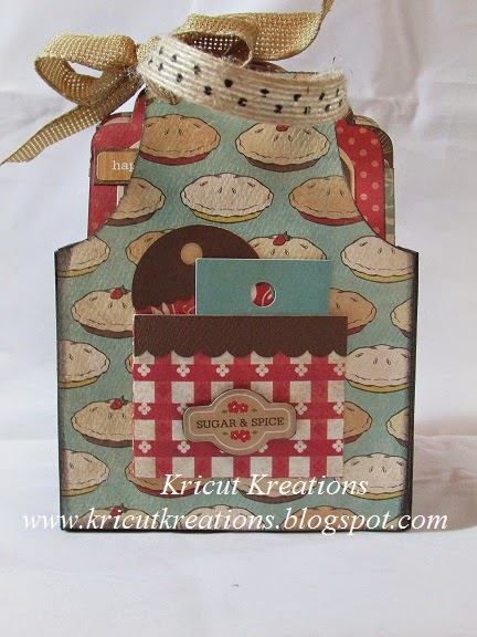 Kricut Kreations: Apron Box with Tag Album