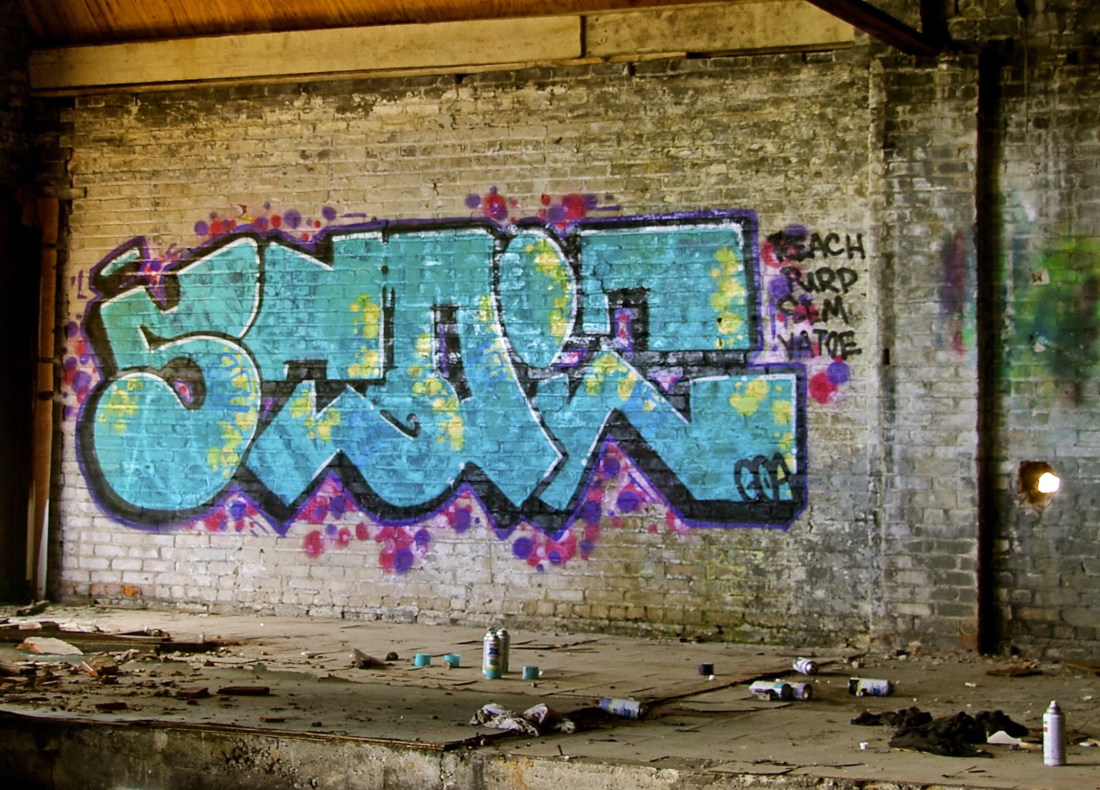 Detroit Graffiti Art