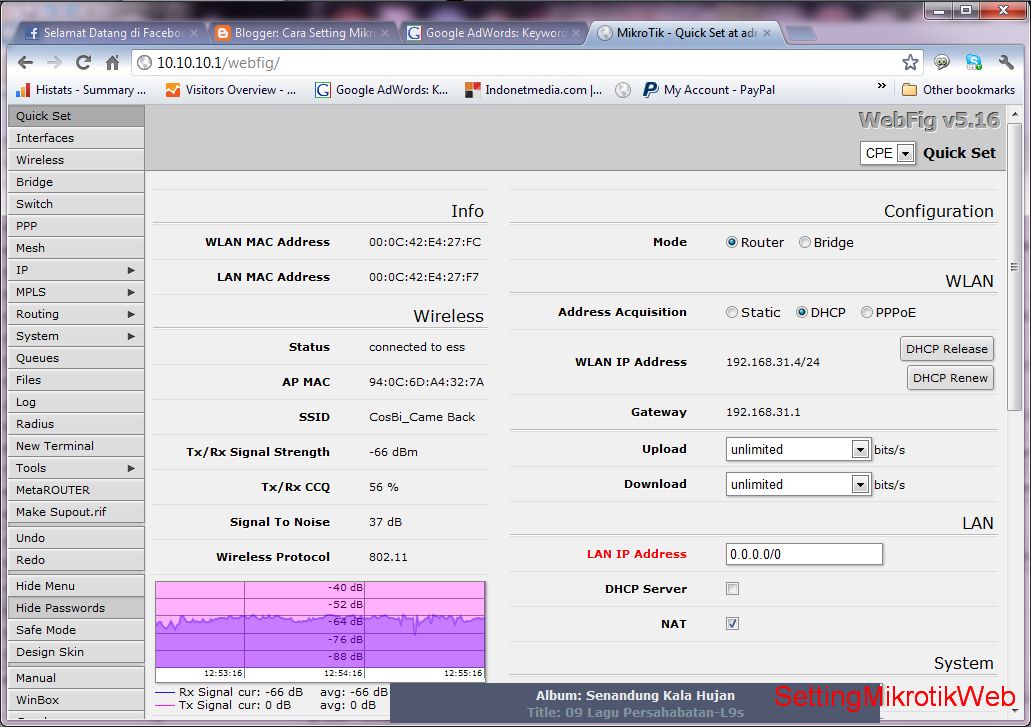 Kreasi Anak Gaptek Kisaran: Tutorial Cara Remote Router Mikrotik