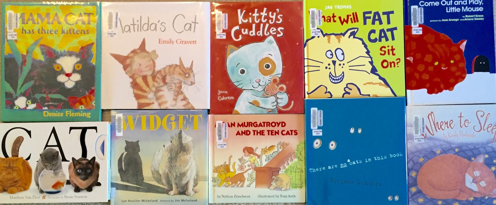 Adventures In Storytime (and Beyond): Preschool Storytime - Cats